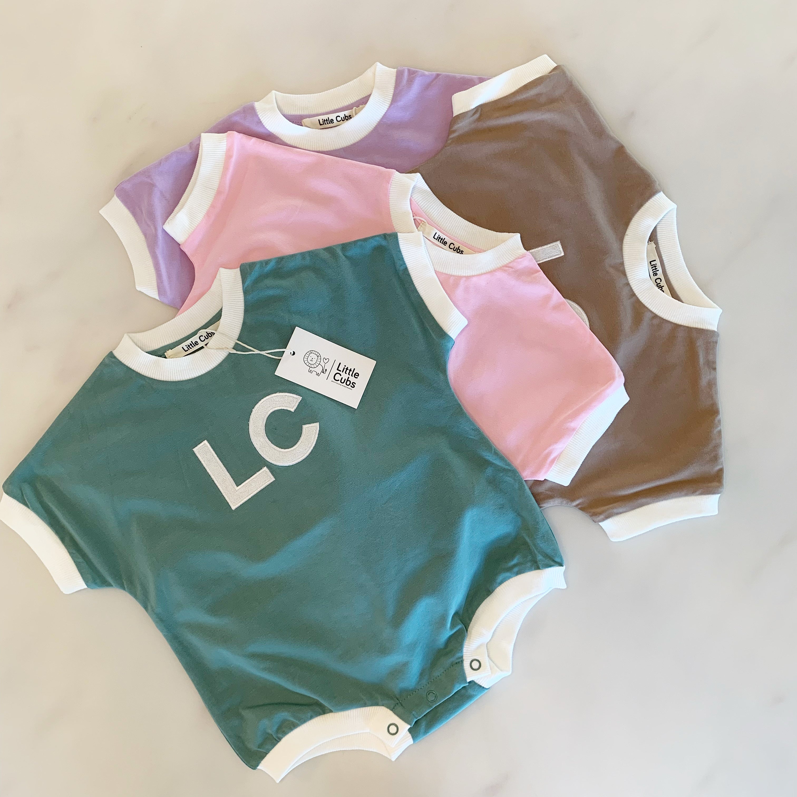 Oversized Sporty Rompers – Little Cubs Boutique & Homewares